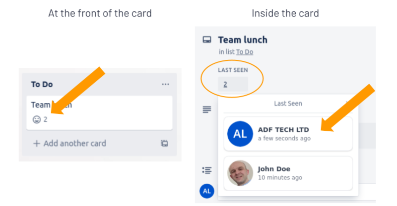 Last Seen Power-Up | Trello